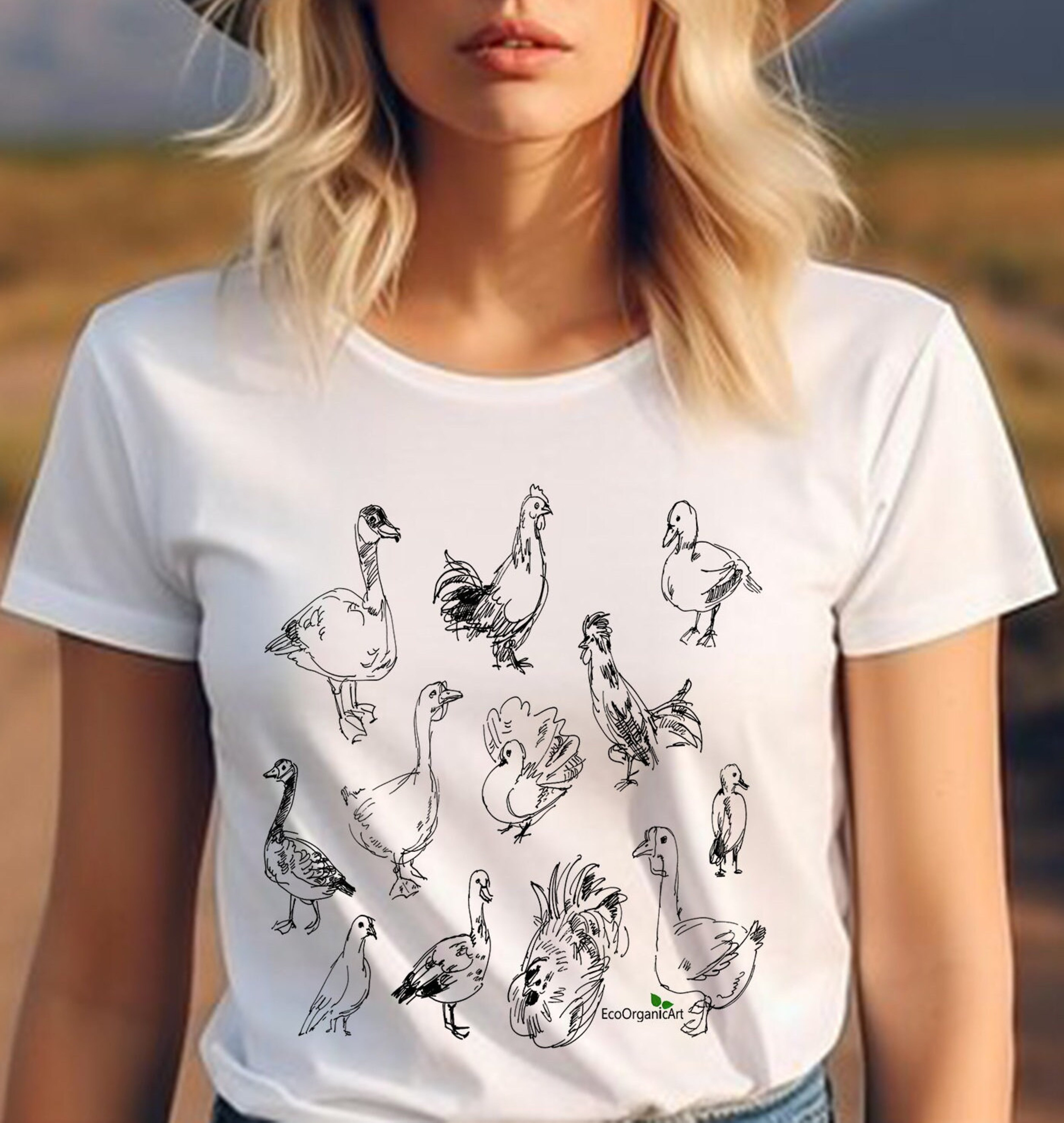 Farm Lover's Chicken Shirt - Rooster Rhapsody: Fun and Stylish Shirt ...