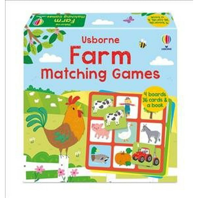 Farm Matching Games and Book - Walmart.com