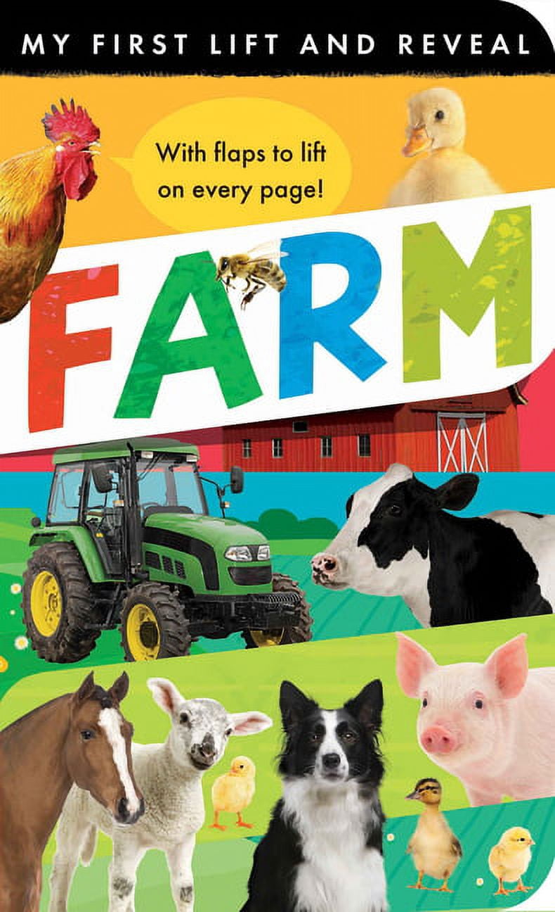 Farm: My First Lift and Reveal (Board Book) - Walmart.com