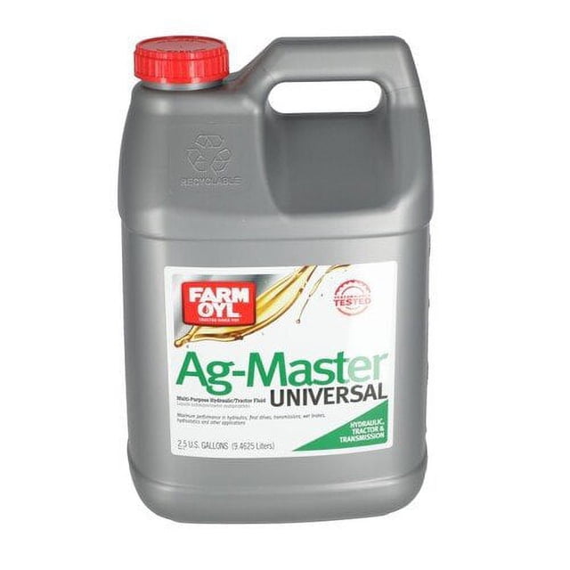Farm Oyl Ag-Master Tractor Hydraulic Fluid 2.5 Gallons - Walmart ...