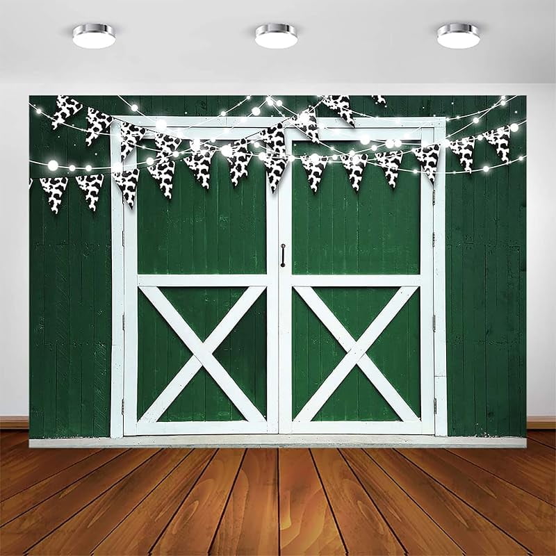 Farm Party Decorations Farm Barn Door Backdrop Farm Animals Theme ...