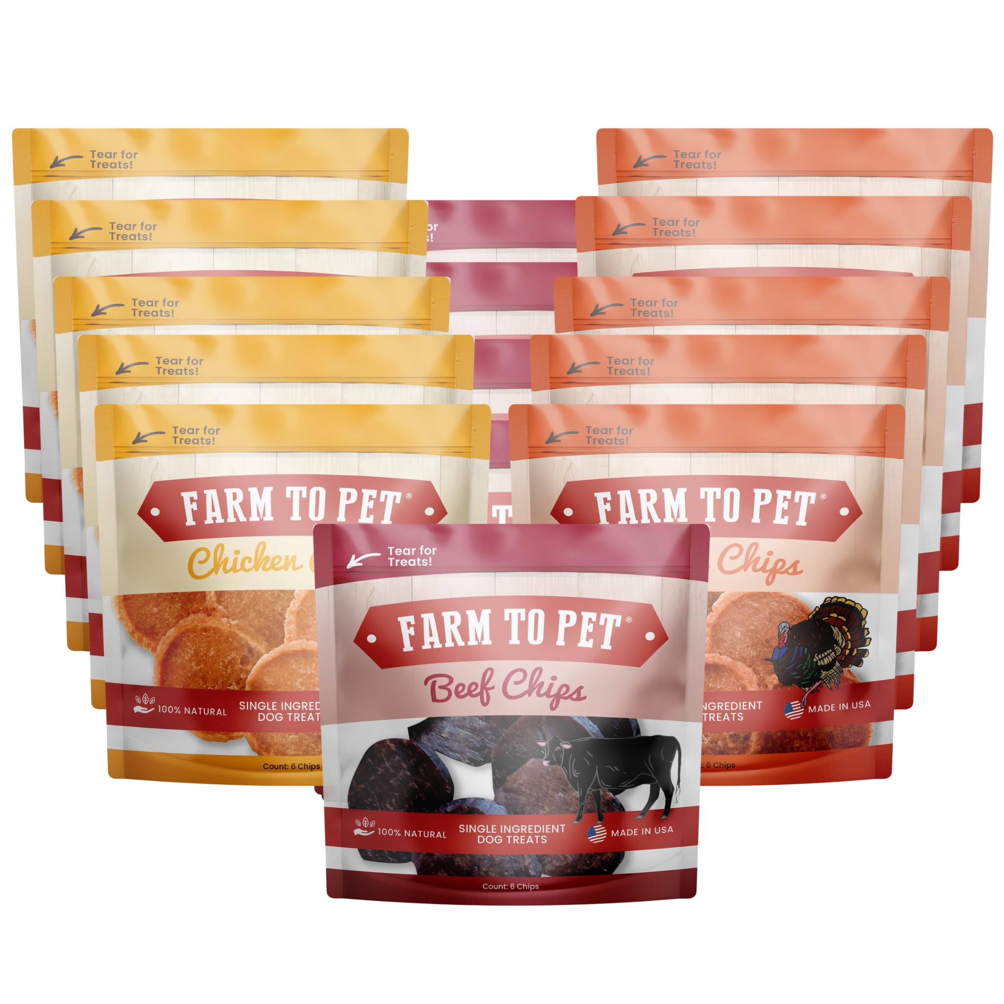Farm To Pet - TMA2 15 Puppy Training Treats Starter Packs Chicken ...