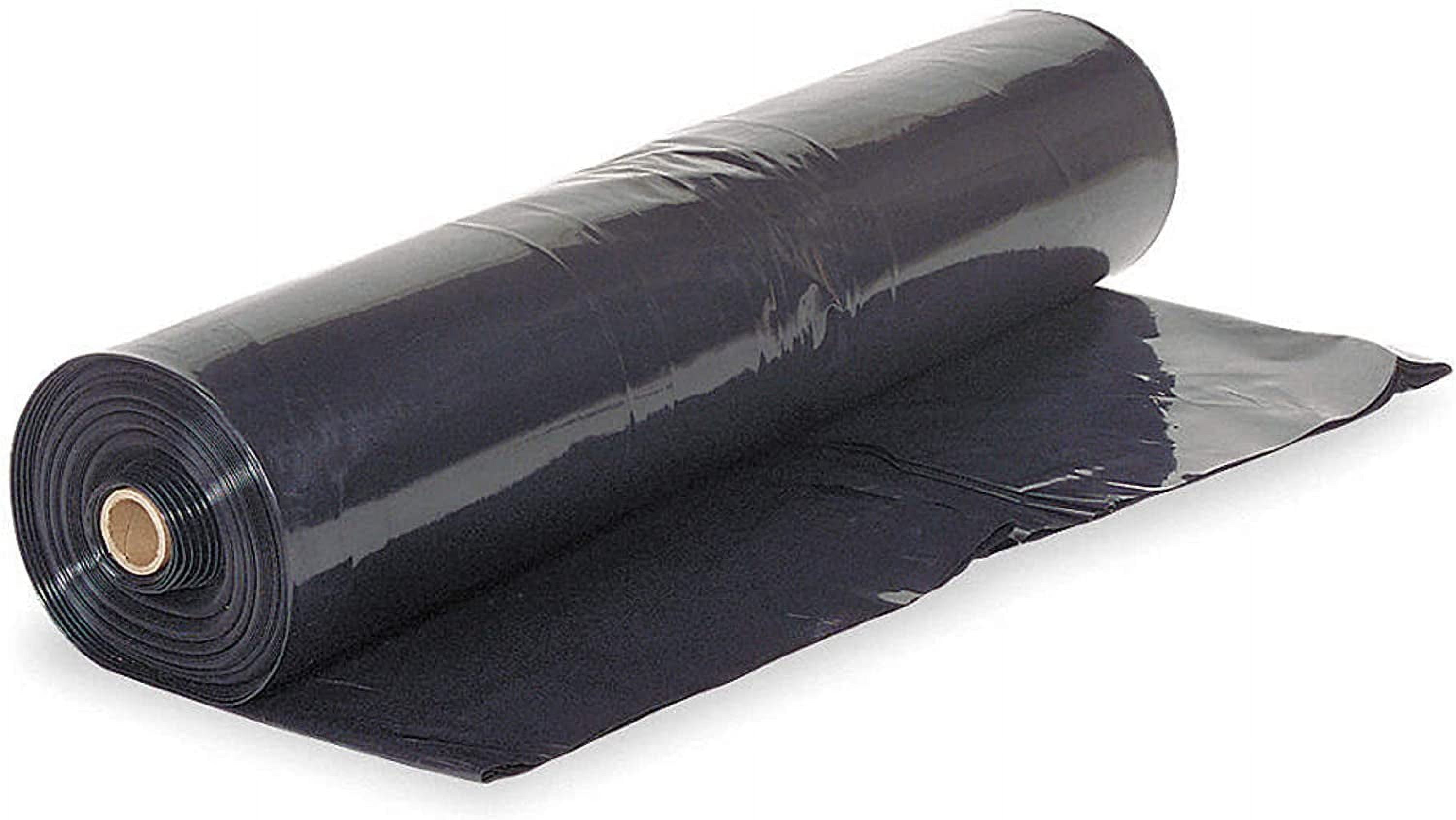 Farm Plastic Supply - Black Plastic Sheeting - 6 mil - (20' x 100') - Black Plastic Tarp ...
