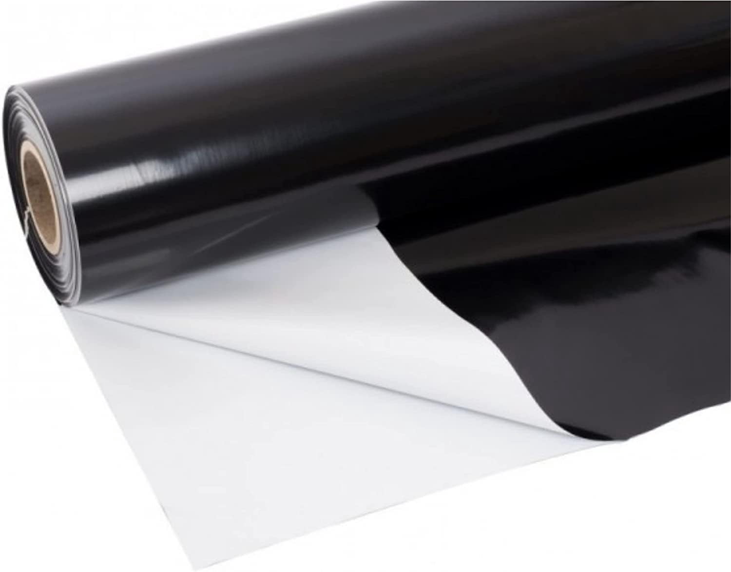 Farm Plastic Supply - Black/White Plastic Ice Rink Liner - 6 Mil ...