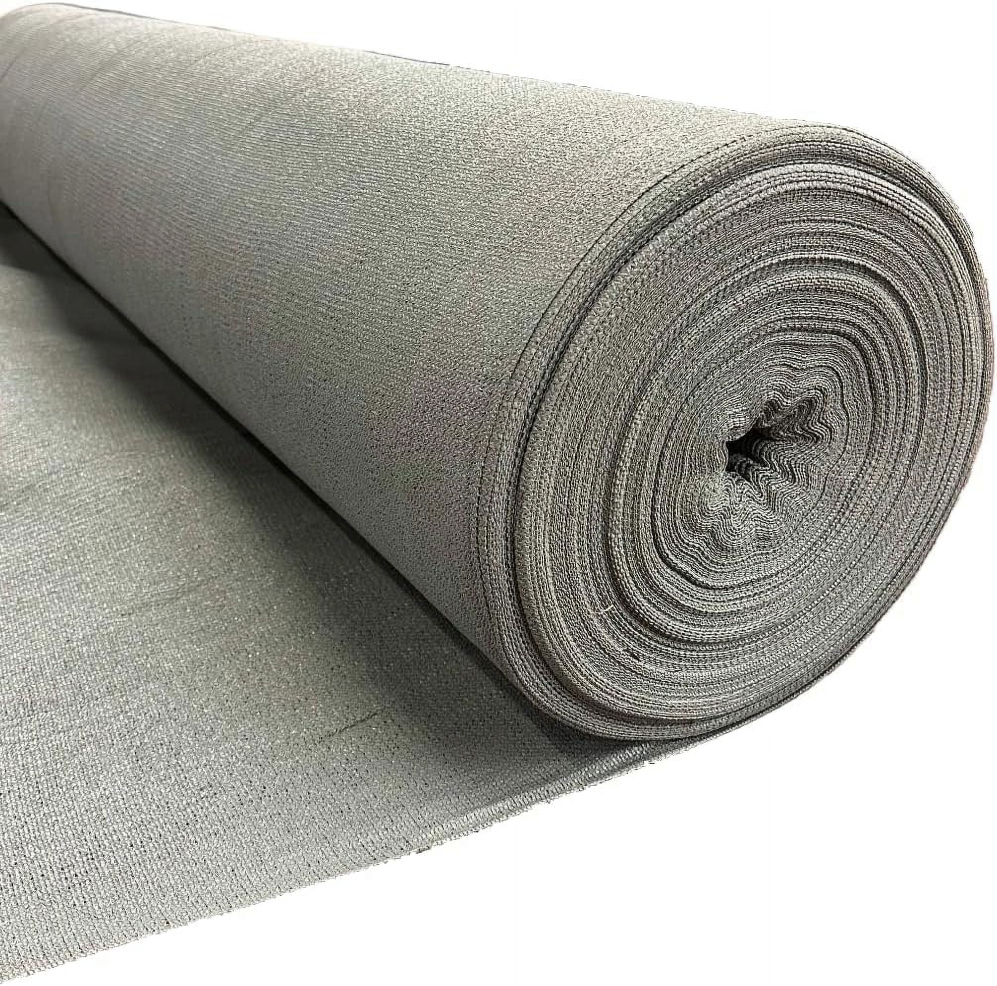 Farm Plastic Supply - Gray Shade Cloth - 75% - Mesh Fabric for Fence ...