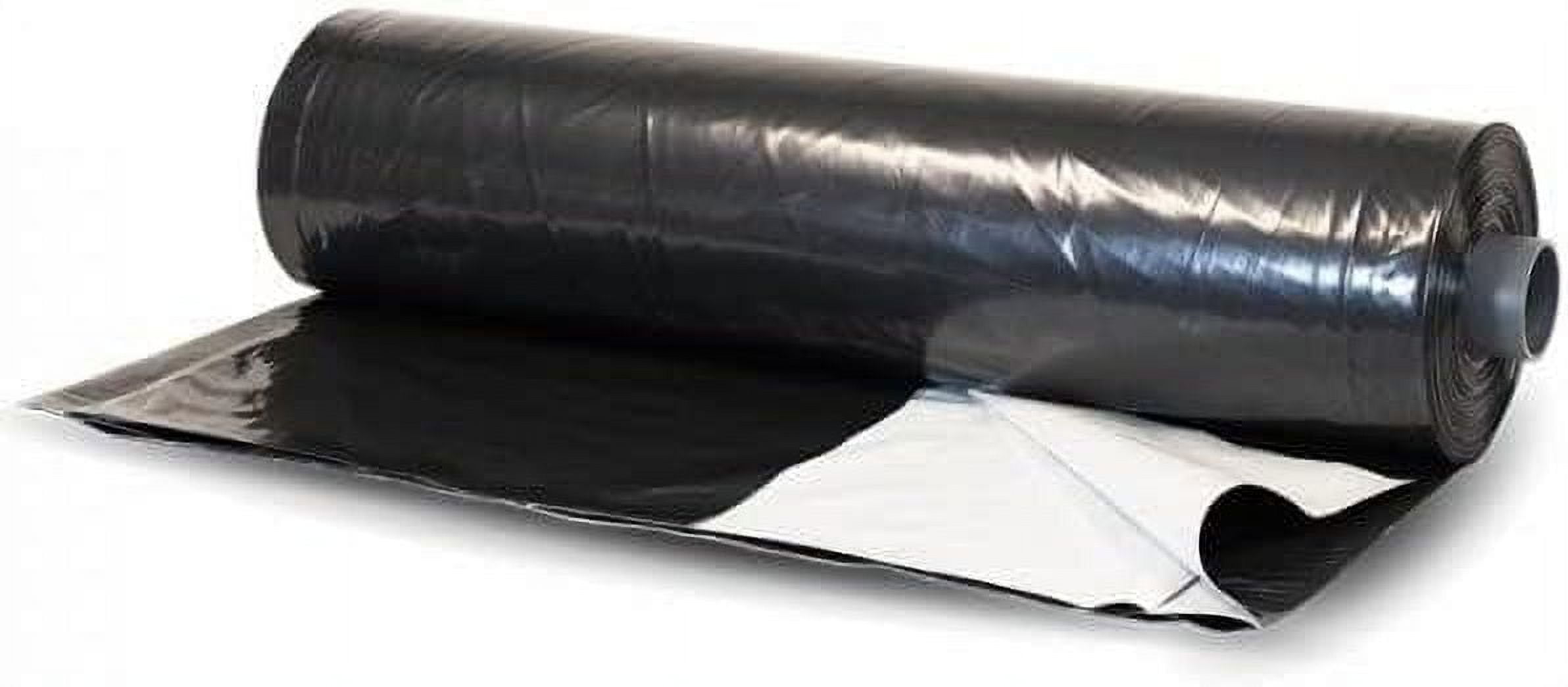 Farm Plastic Supply - Silage Tarp Black/White Plastic Sheeting - 6 Mil ...