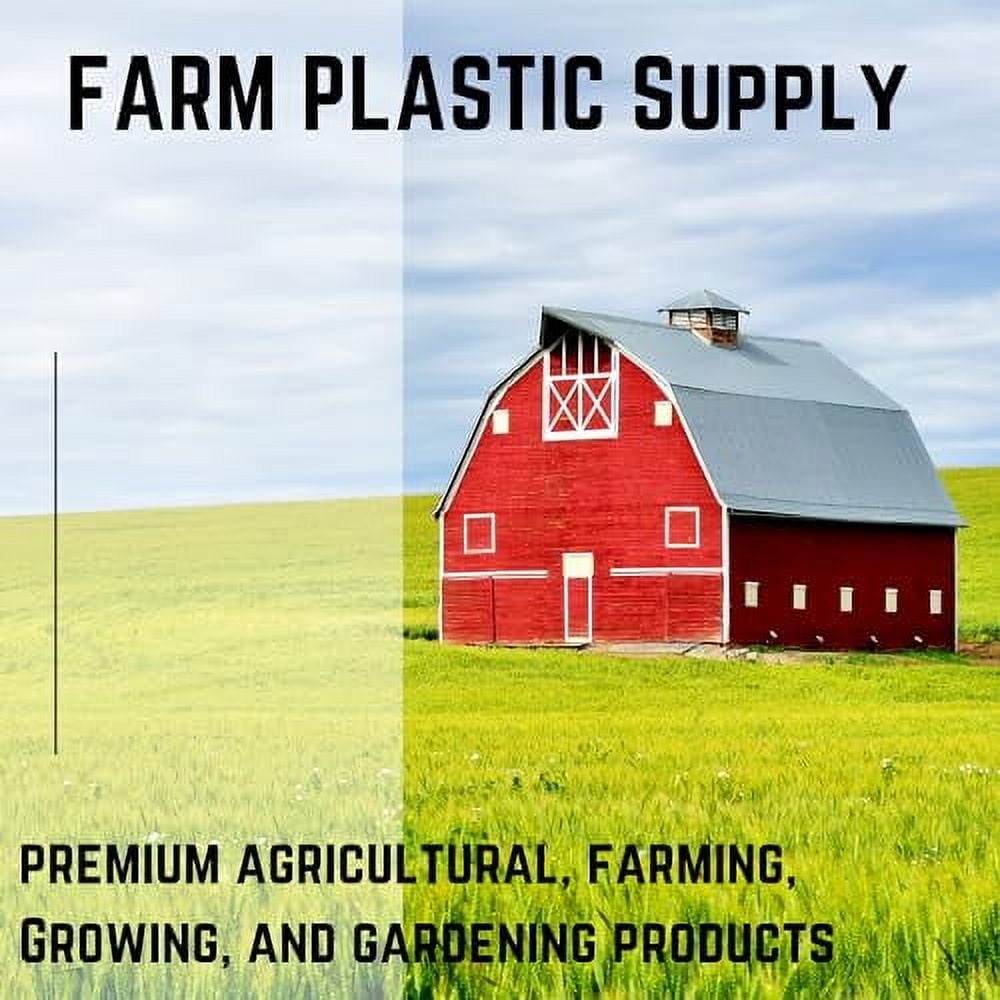 Farm Plastic Supply - Silt Fence - 3' x 100' - 11 Stakes Included ...