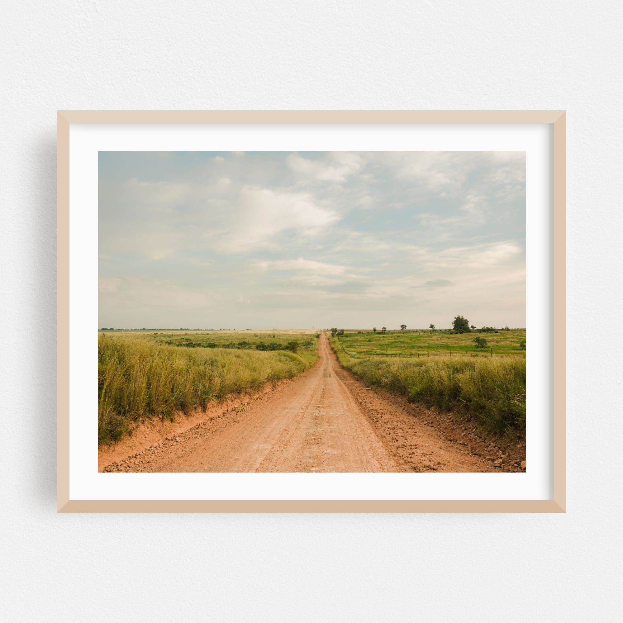 Farm Road, Shamrock 02 - Shamrock Texas Photography Rural Landscape ...