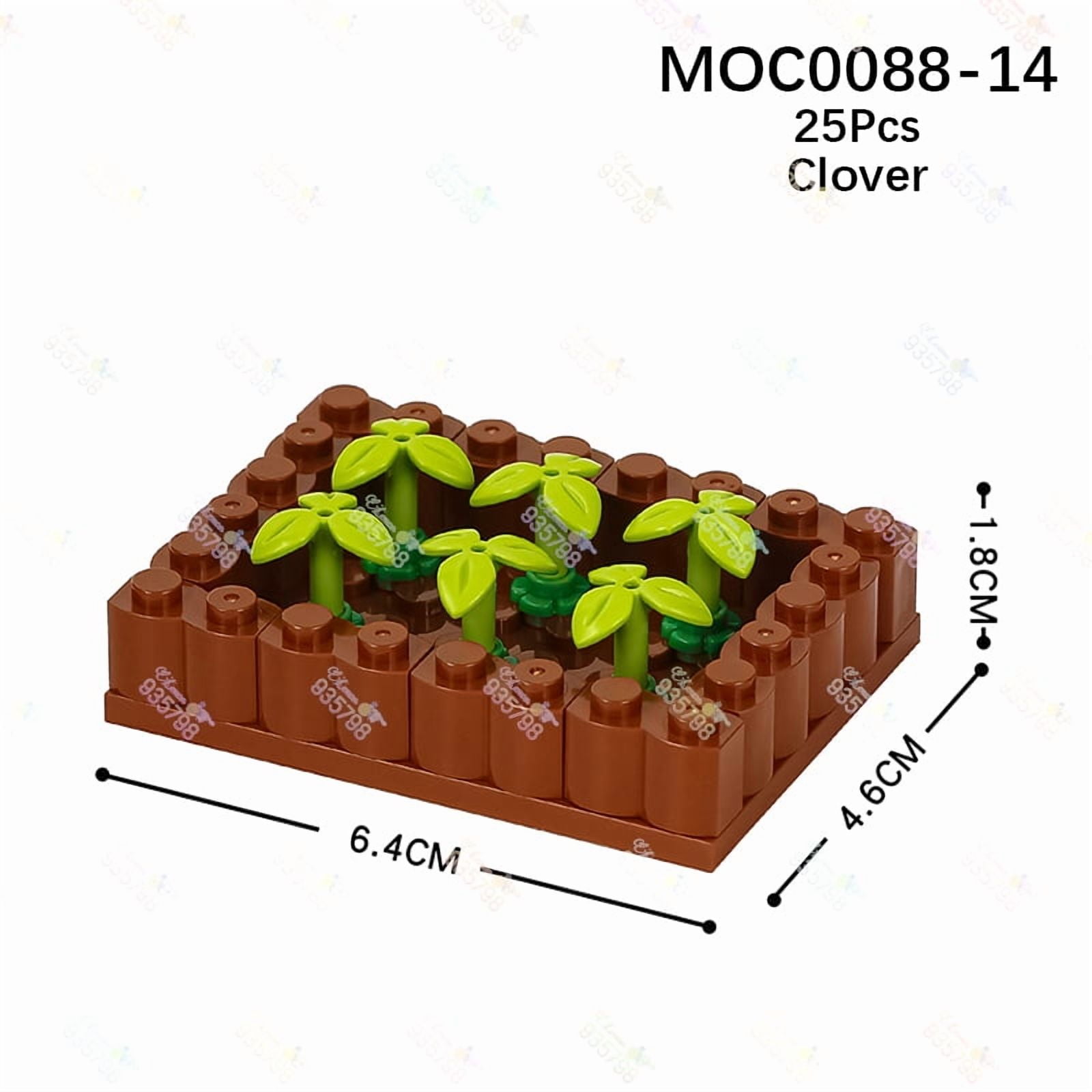 Farm Series Vegetable And Fruits Cultivation Building Blocks DIY ...