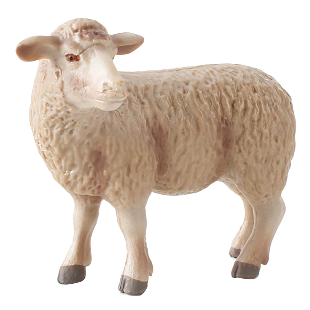 Farm Sheep Figures Sheep Figurines Animals Lamb Figure Statue Birthday ...