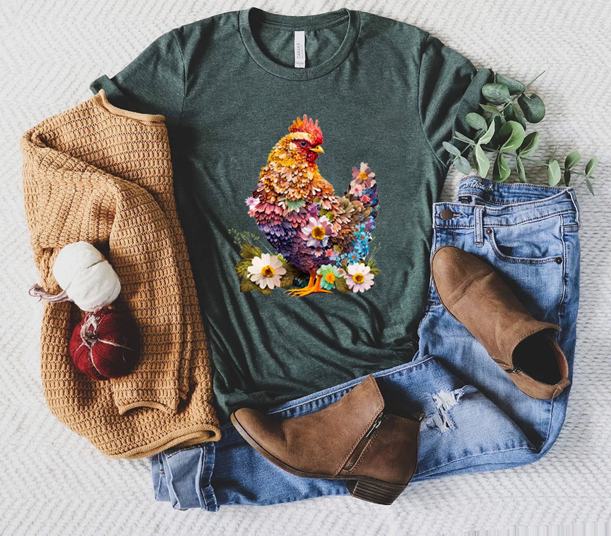 Farm Shirt, Animal Shirt, Mothers Day Gift, Chicken Girl Shirt, Farmer ...