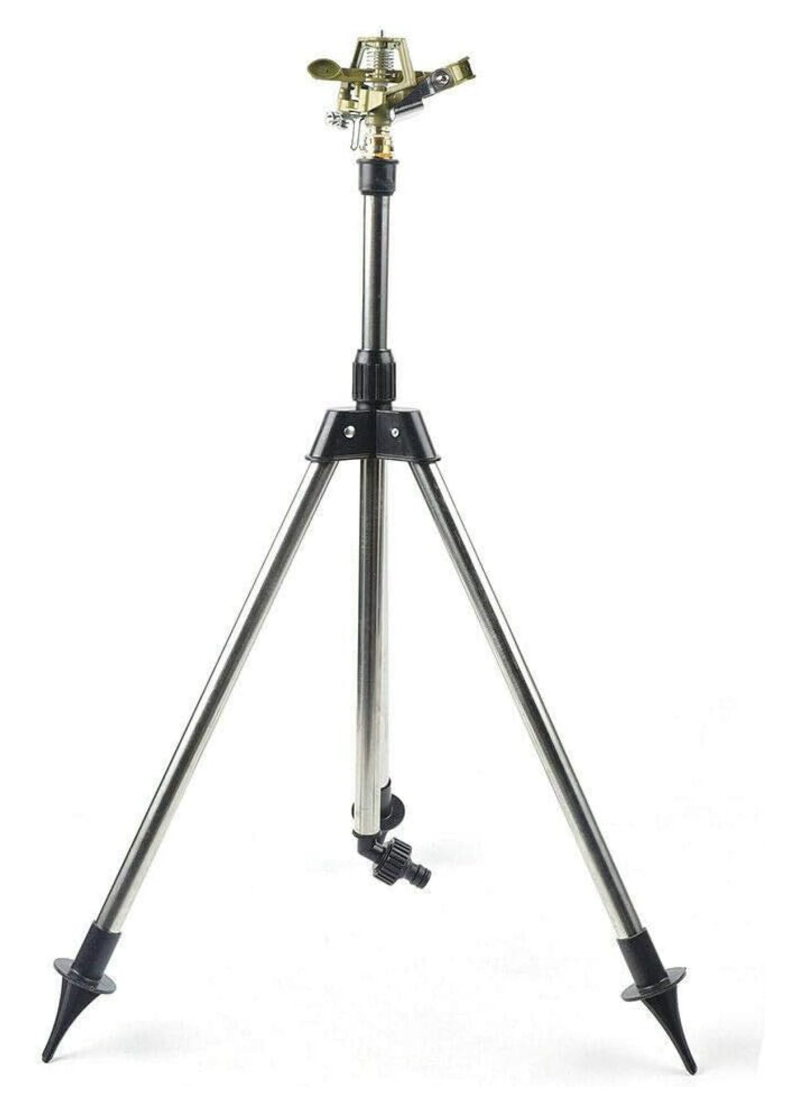 Farm Sprinkler Stainless Steel Ground Insert Tripod Base Zinc Impact ...