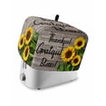 Farm Sunflower Toaster Cover 4 Slice, Large Kitchen Appliance Covers ...