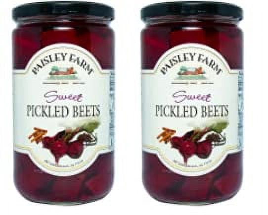 Farm Sweet Pickled Beets N.W. 24 FL OZ Each 2 Glass Jars - Walmart.com
