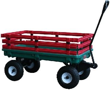 Farm-TUFF Plastic Trekker Wagon with Removable Plastic Side Racks ...