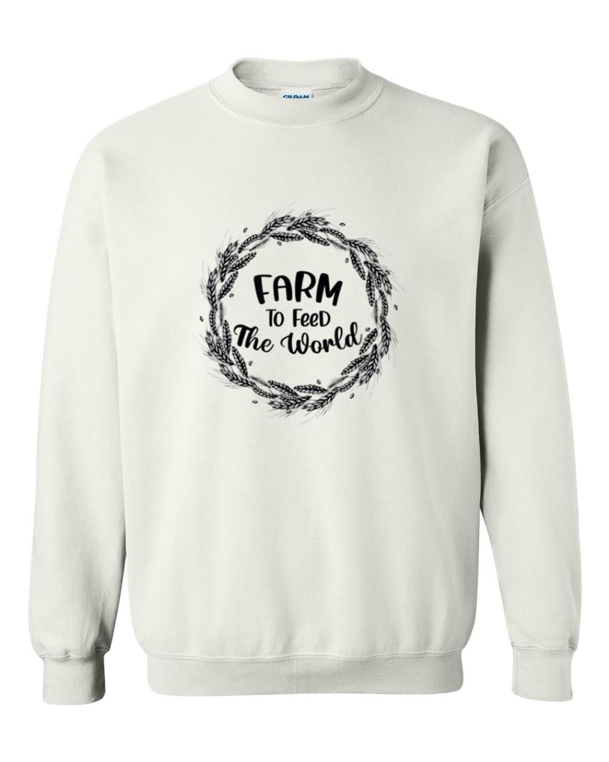 Farm To Feed The World Rural Barn Scene Graphic Country Pride ...