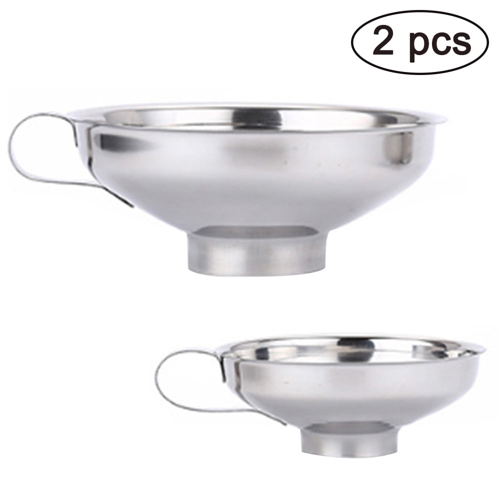 Farm To Table Inspired Canning Funnel Set, Stainless Steel For Wide ...