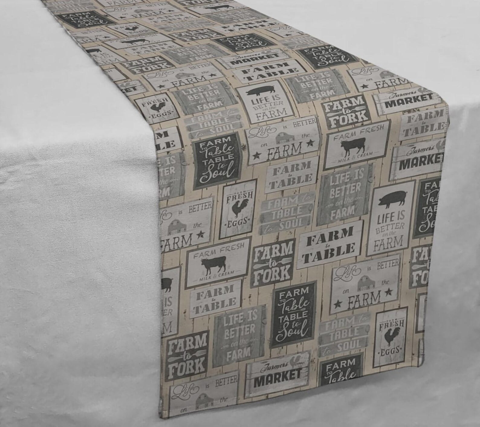 Farm To Table Table Runner by Penny's Needful Things (4 Feet Long ...