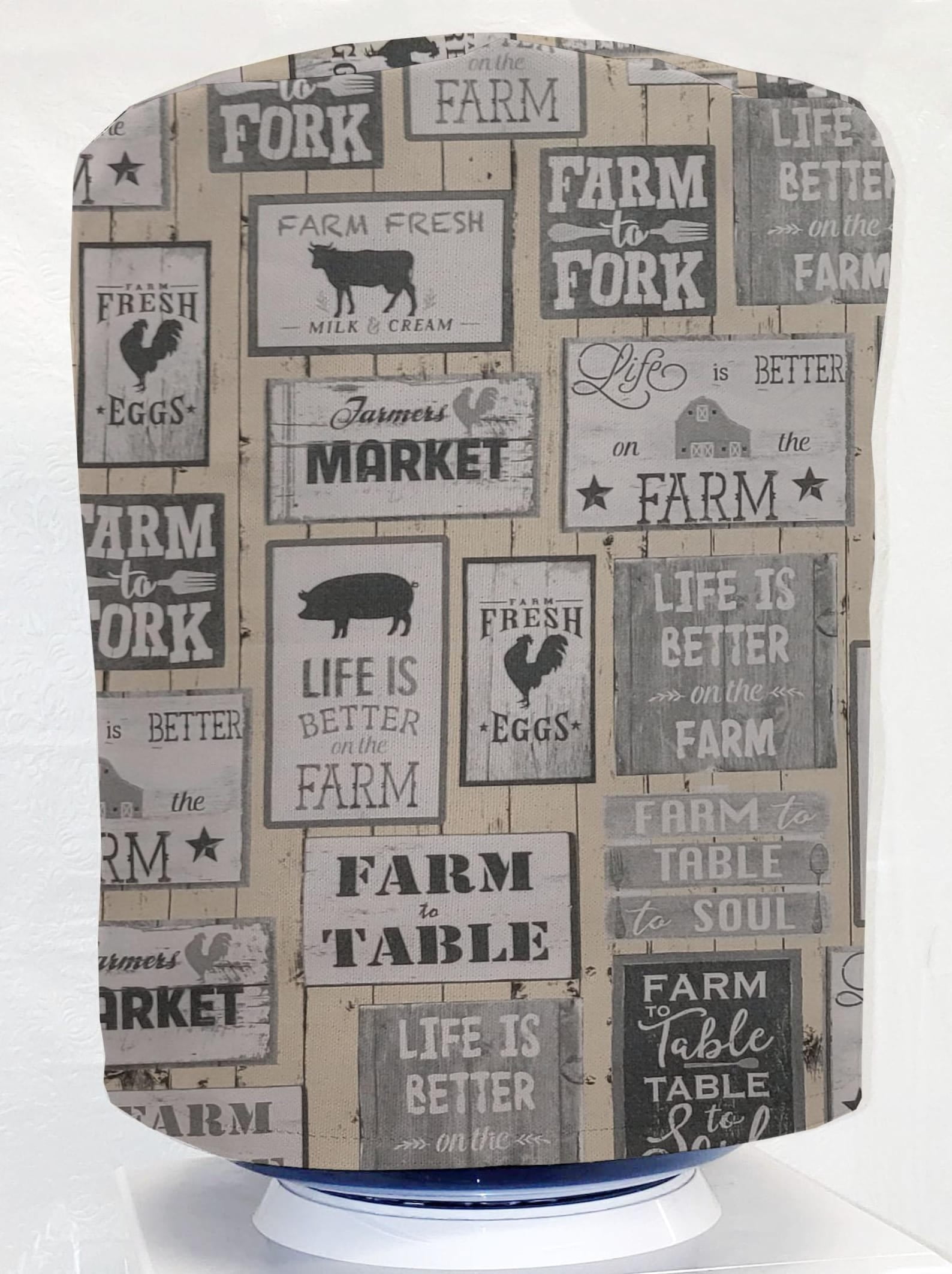 Farm To Table Water Bottle Cover by Penny's Needful Things (5 Gallon ...