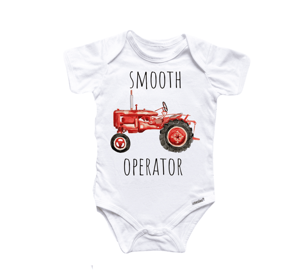 Farm Tractor Bodysuit Baby Boy Girl Clothes Infant Bodysuit Funny Cute Newborn GS1 - Walmart.com