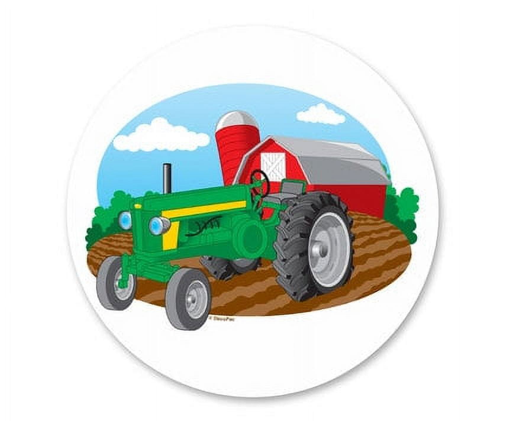 Farm Tractor Edible Icing Image Cake Decoration Topper -1/4 Sheet ...