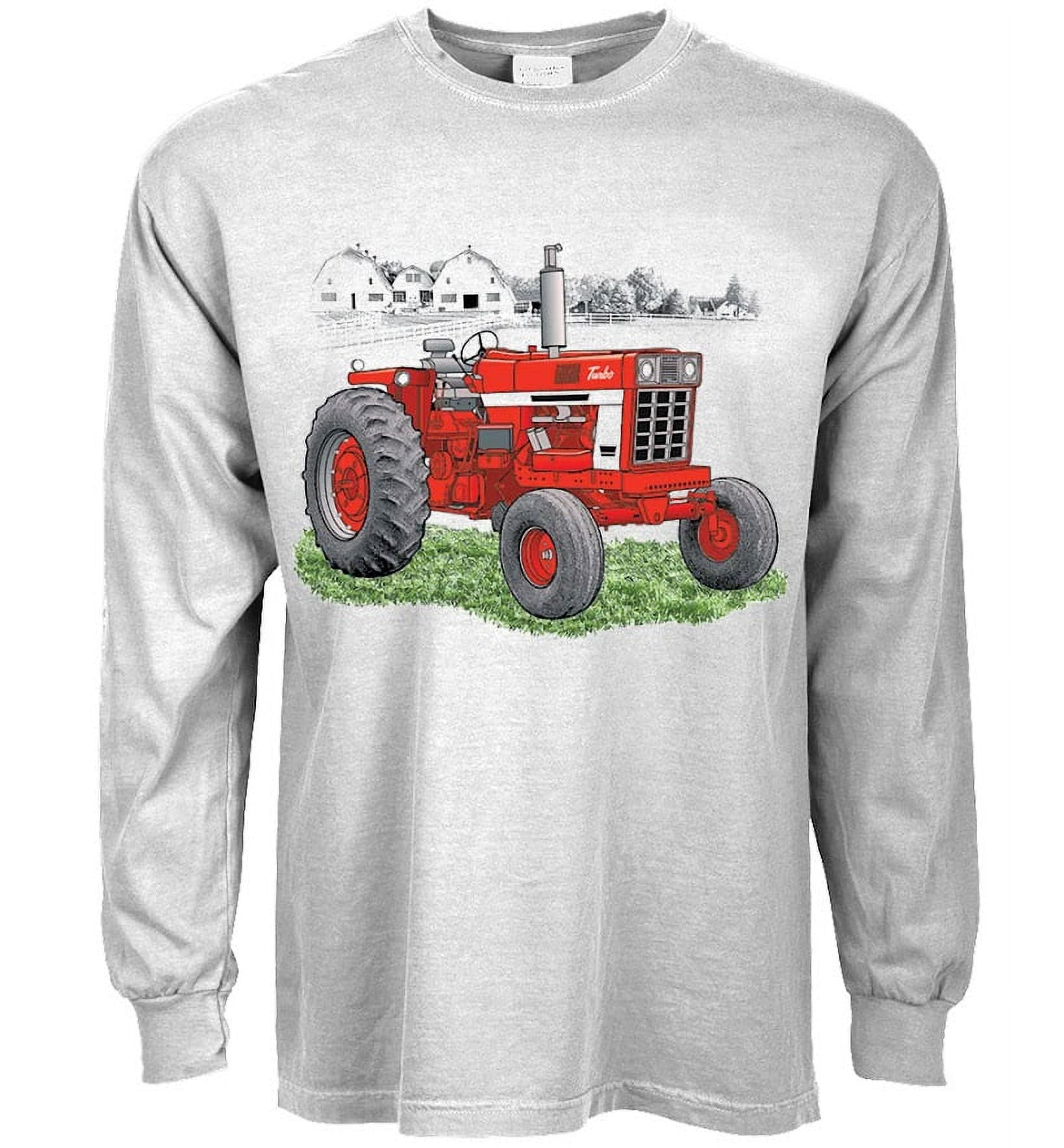 Farm Tractor Farming Gifts Farmer T-shirt Long Sleeve Mens - Walmart.com