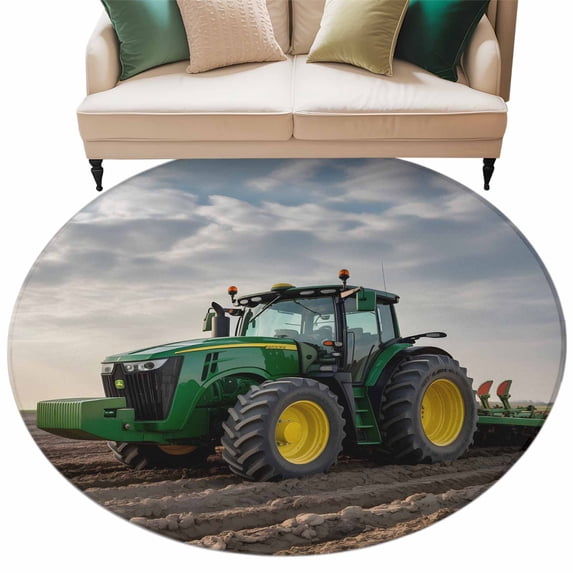 Farm Tractor Large Area Rugs for Bedroom Living Room, Soft Non Slip ...