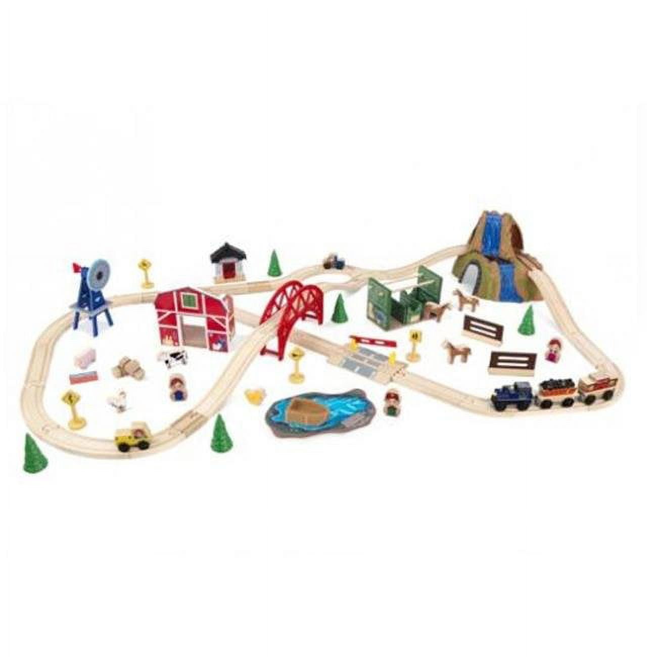 Farm Train Set in Multi-Color Toy - Walmart.com