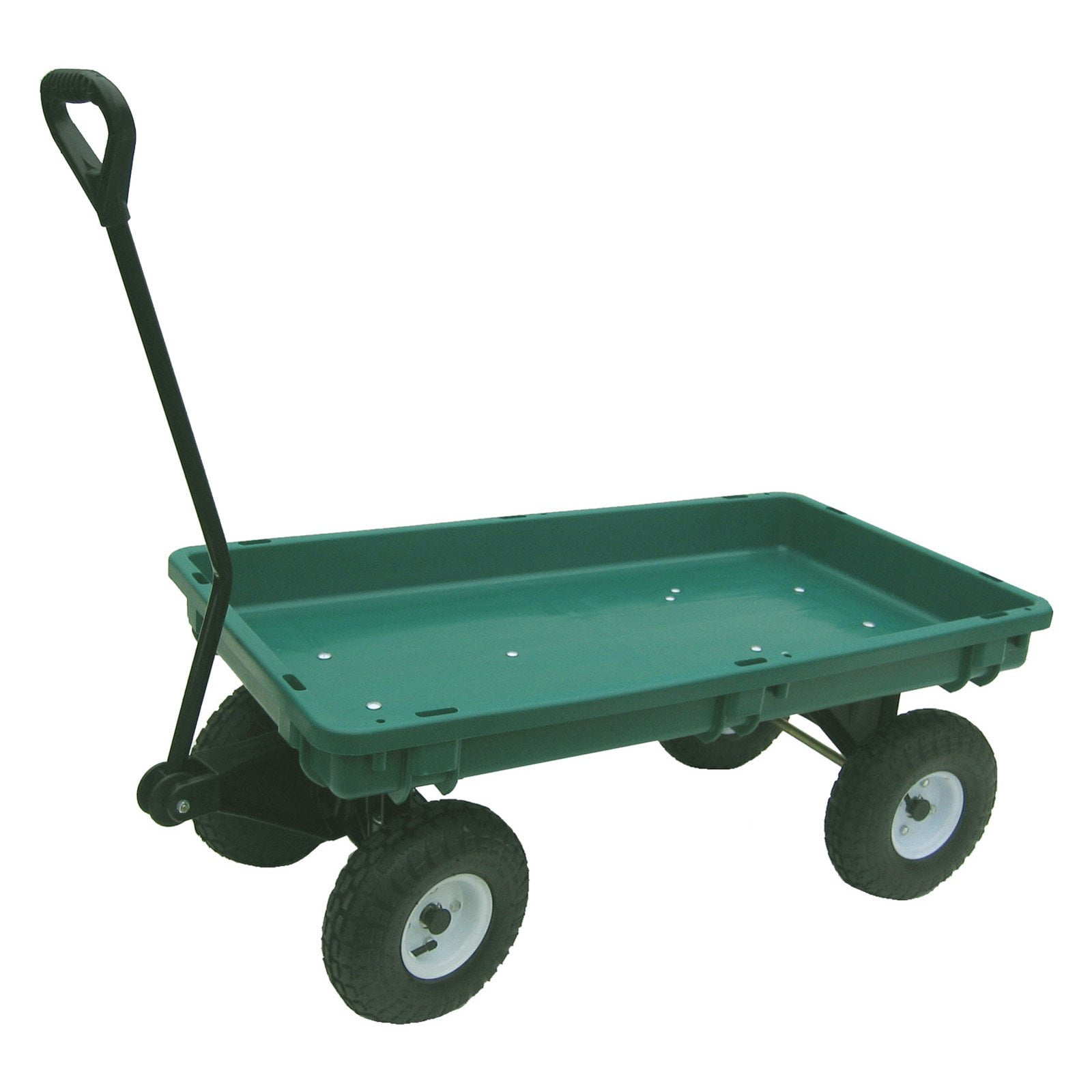 Free Shipping! Farm Tuff Durable Plastic Deck Garden Wagon Utility Cart ...