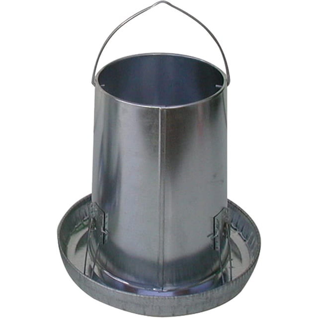 Farm Tuff Galvanized Hanging Poultry Feeder, 25-Pound - Walmart.com