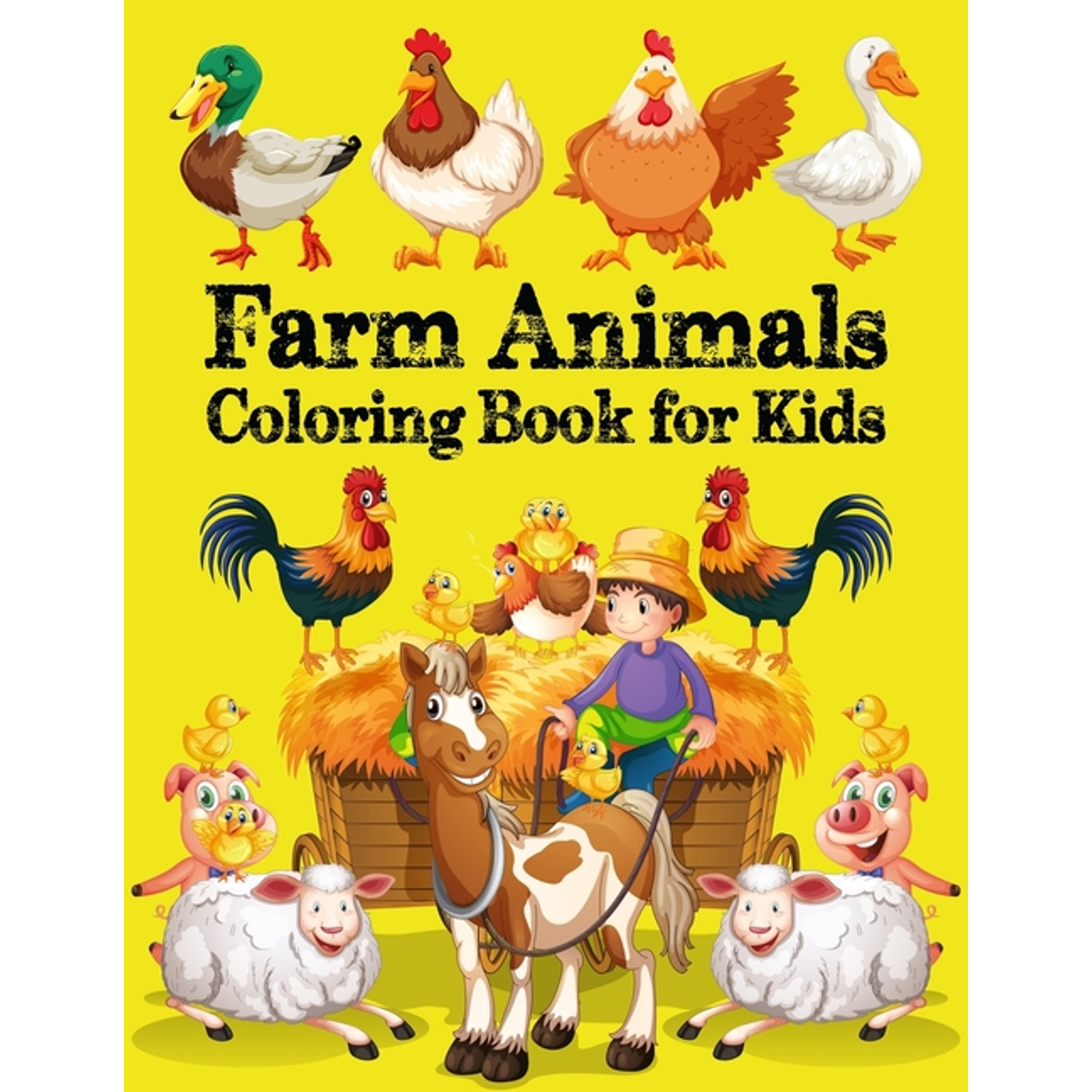 Coloring Pages Of Baby Farm Animals