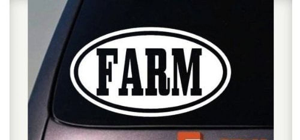 Farm sticker decal tractor farmer ranch crops farm 6" *C296* - Walmart.com