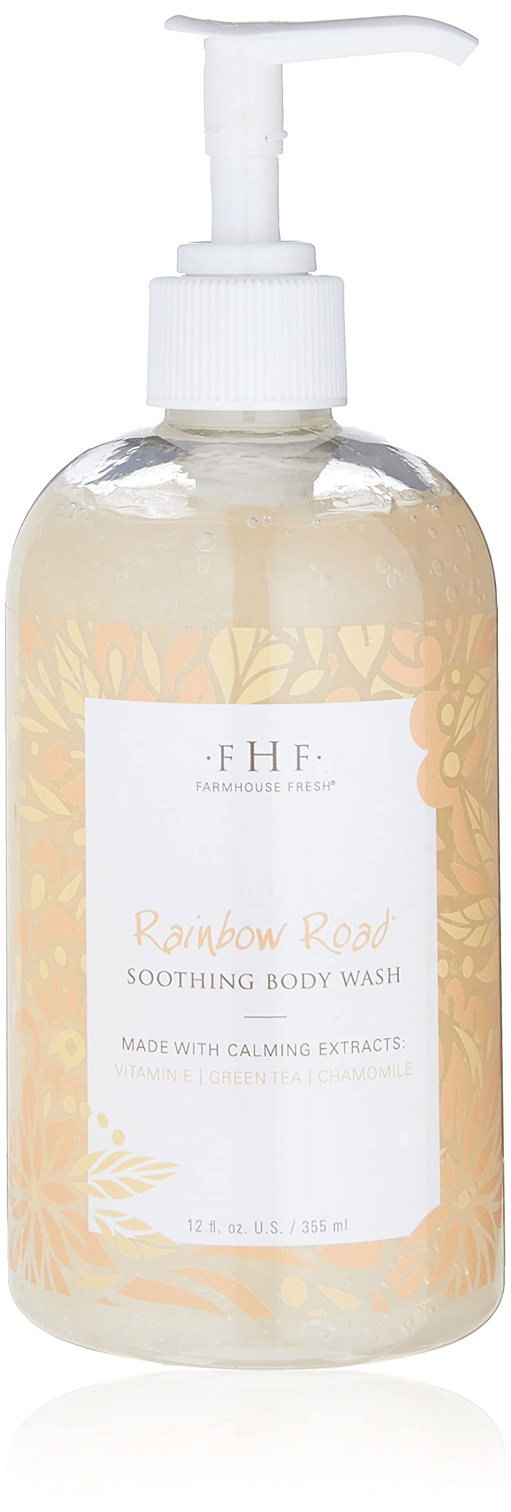 FarmHouse Fresh Rainbow Road DMF15 Soothing Body Wash, Hydrating with ...