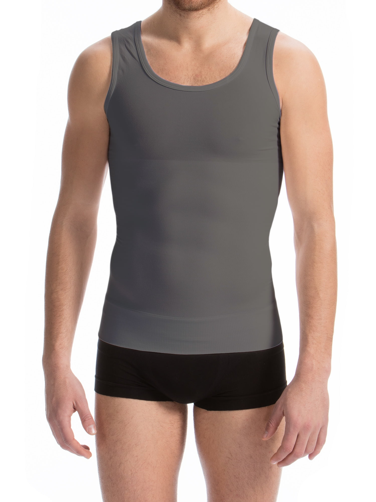 Farmacell Men's Shaper Compression Tank Top for Workout, Cotton, Made ...
