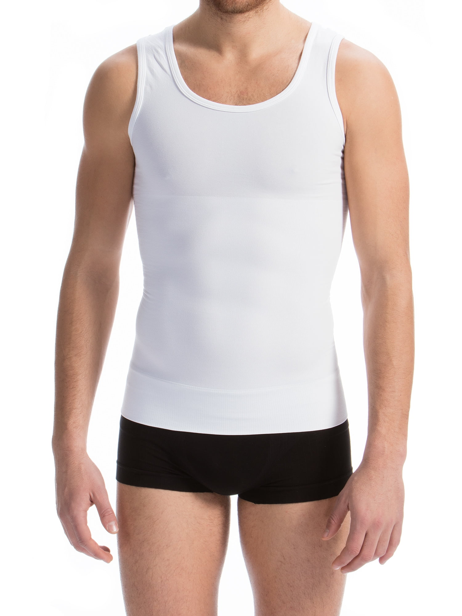 Farmacell Men's Shaper Compression Tank Top for Workout, Cotton, Made ...