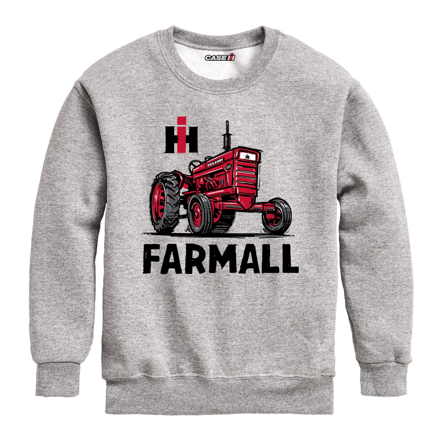 Farmall 560 - Youth Crewneck Fleece Sweatshirt - Walmart.com