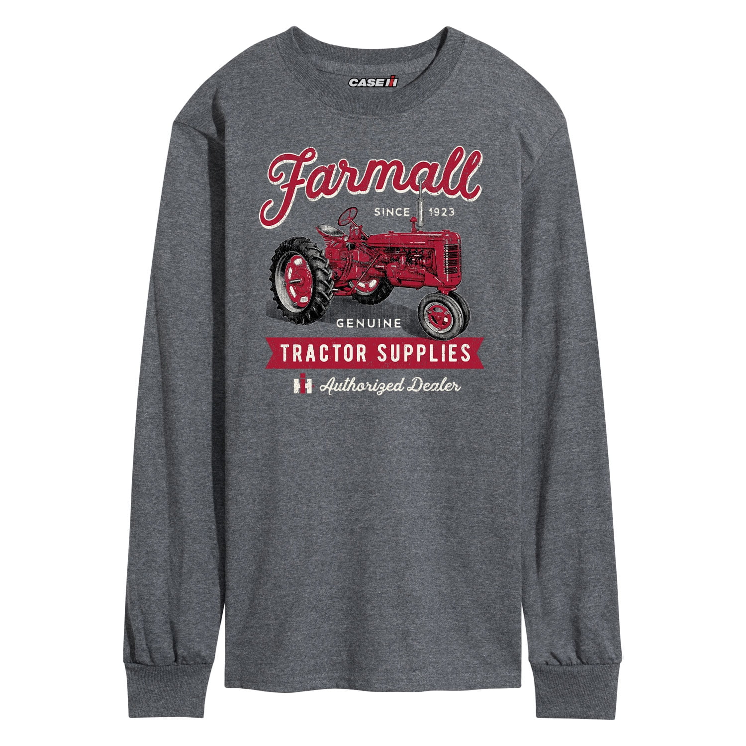 Farmall Genuine Tractor Supplies - Men's Long Sleeve T-Shirt - Walmart.com