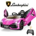 Farmdex 12v Licenced Lamborghini Ride on Car Toys with Remote Control ...