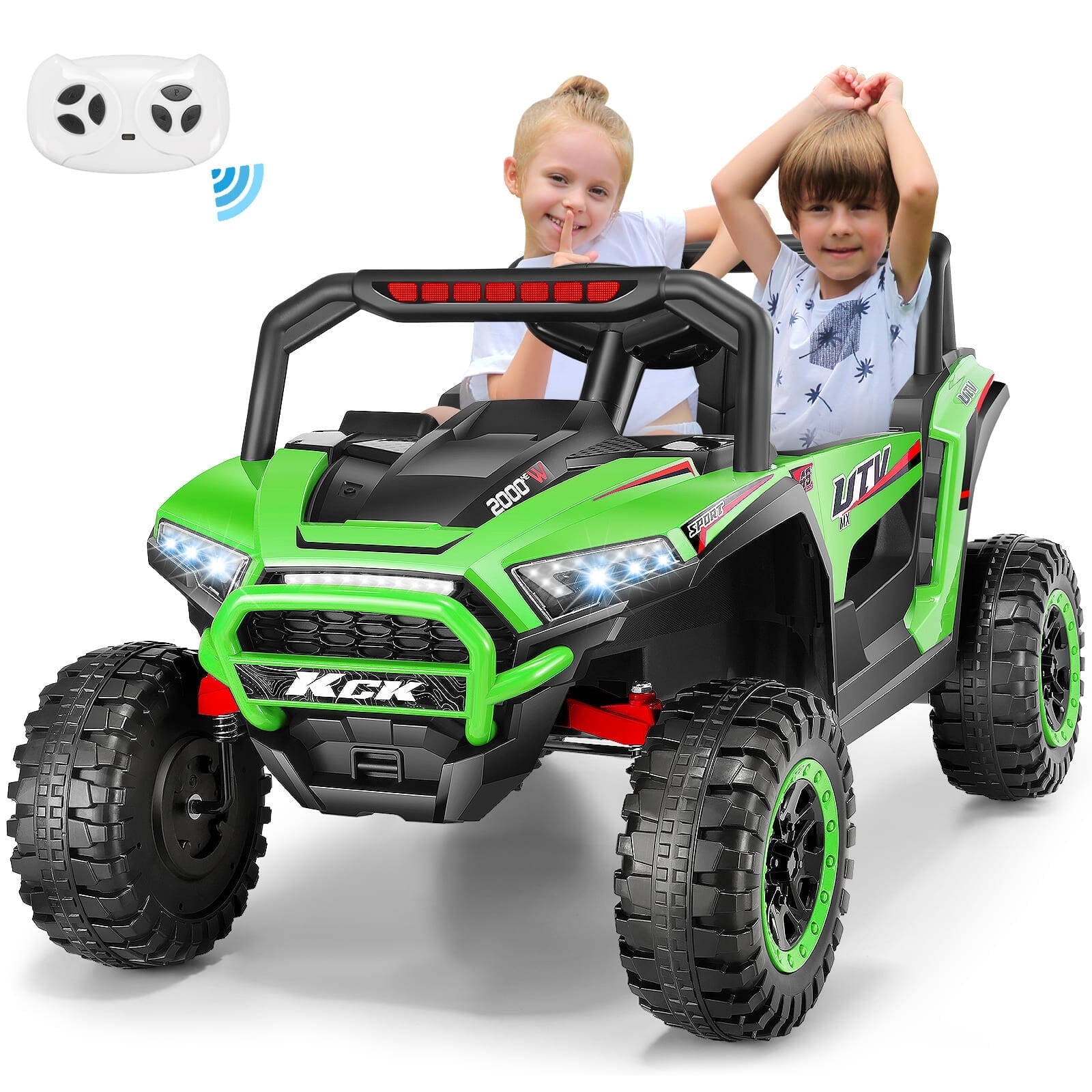 Farmdex 24 Volt 2 Seater Ride on Toys for Kids, Powered Ride on Cars ...