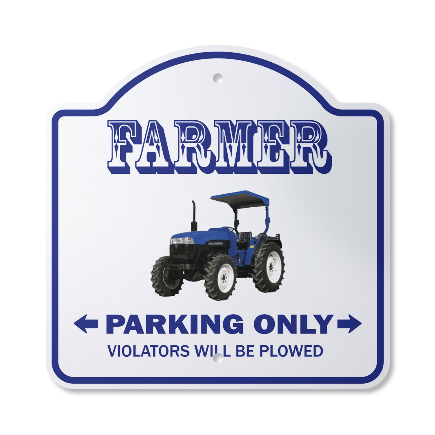 Farmer 10” x 10” Sign | Indoor/Outdoor Plastic | SignMission Designer ...
