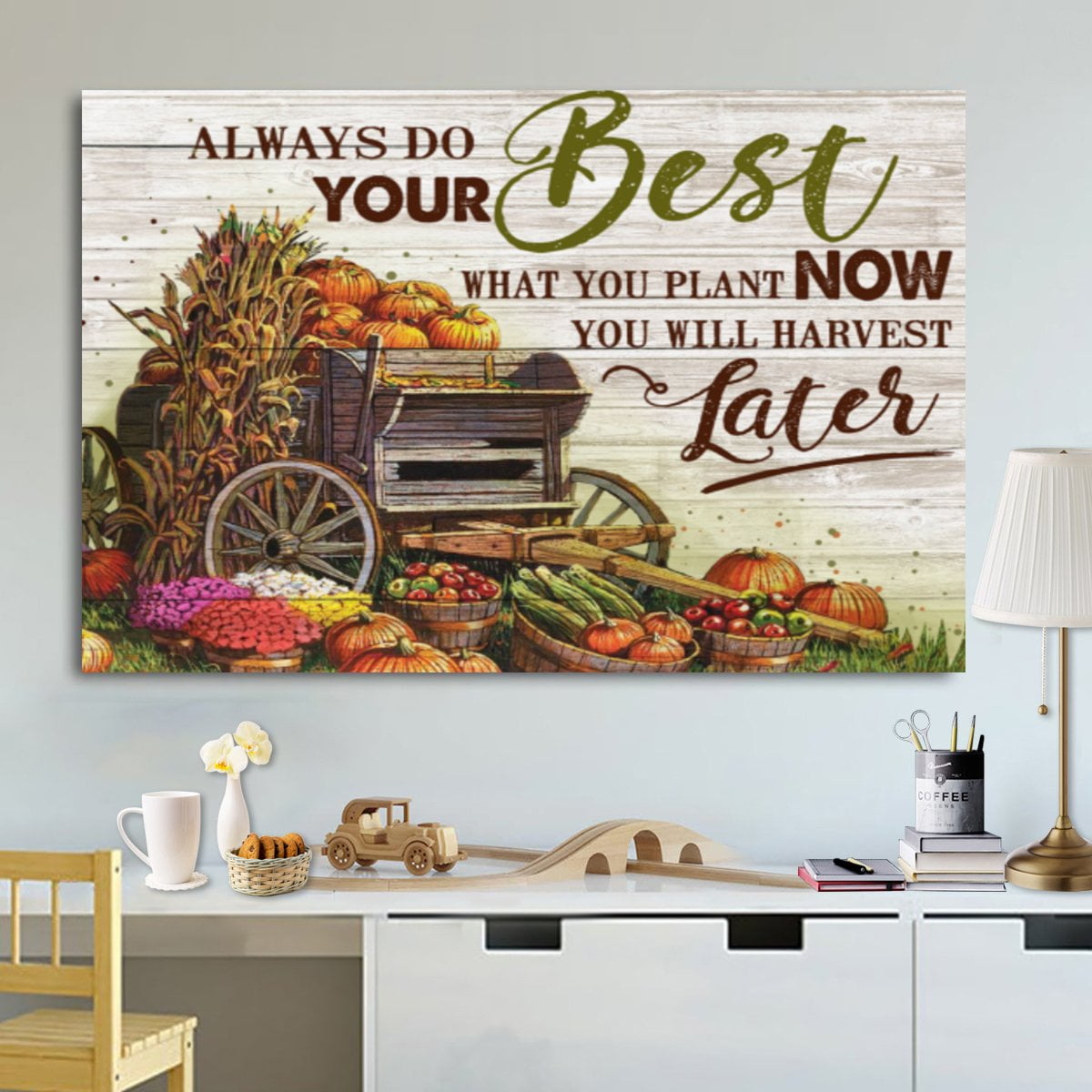 Farmer Always To Your Best Farming Paper Poster No Frame Matte Wall Art ...