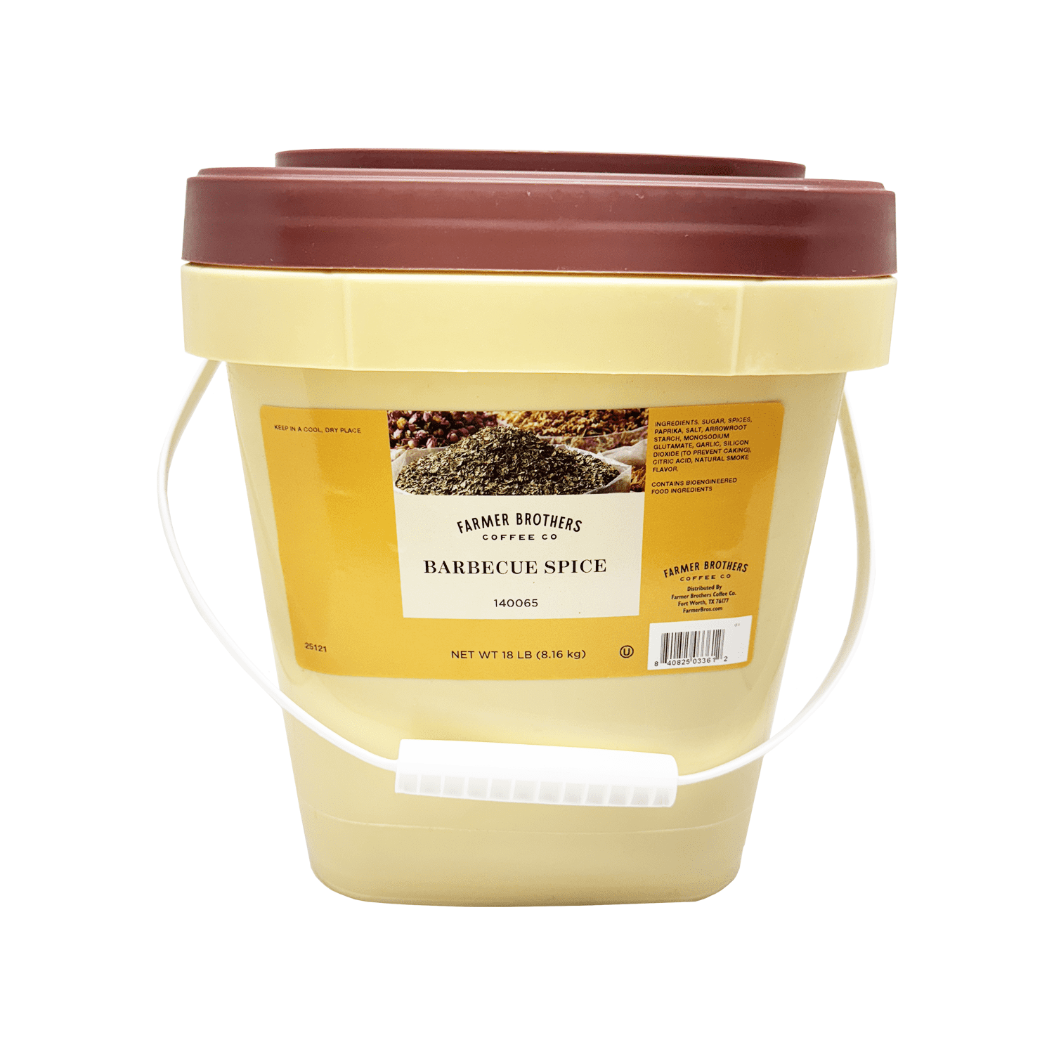 Farmer Brothers Barbecue Spice, 18 lb Bulk Container – Bold BBQ ...