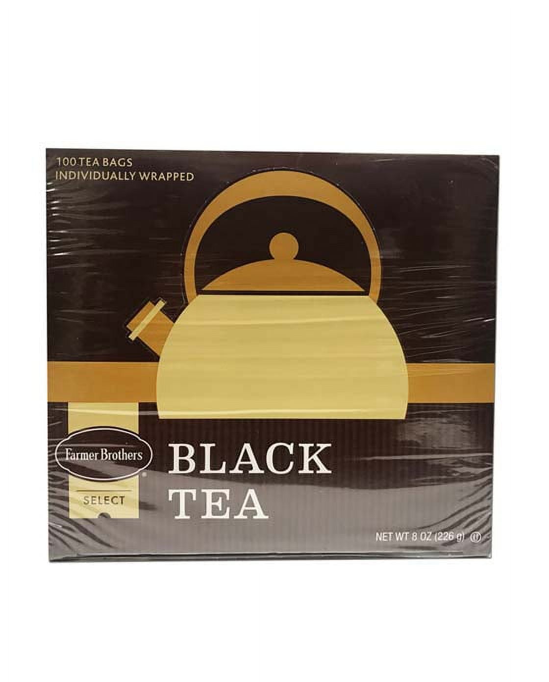 Farmer Brothers Kosher Tea Bags, Traditional Black Tea Blend, Smooth ...