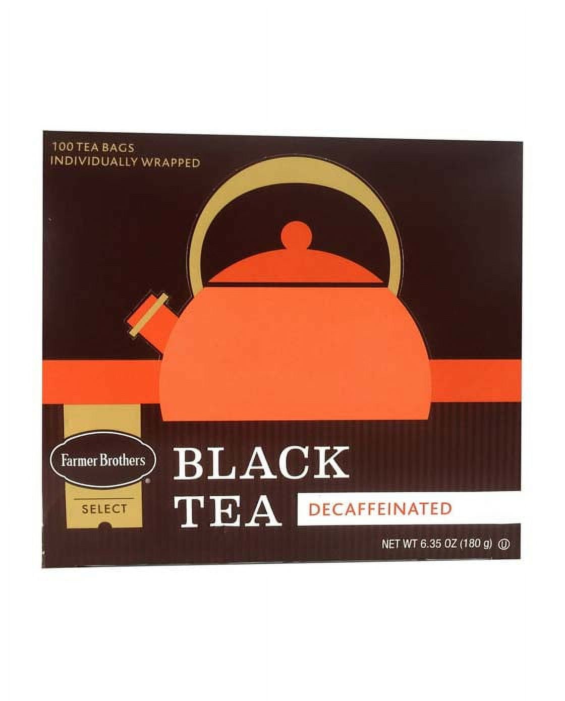 Farmer Brothers Kosher Decaffeinated Black Tea Bags, 100 Ct - Walmart.com