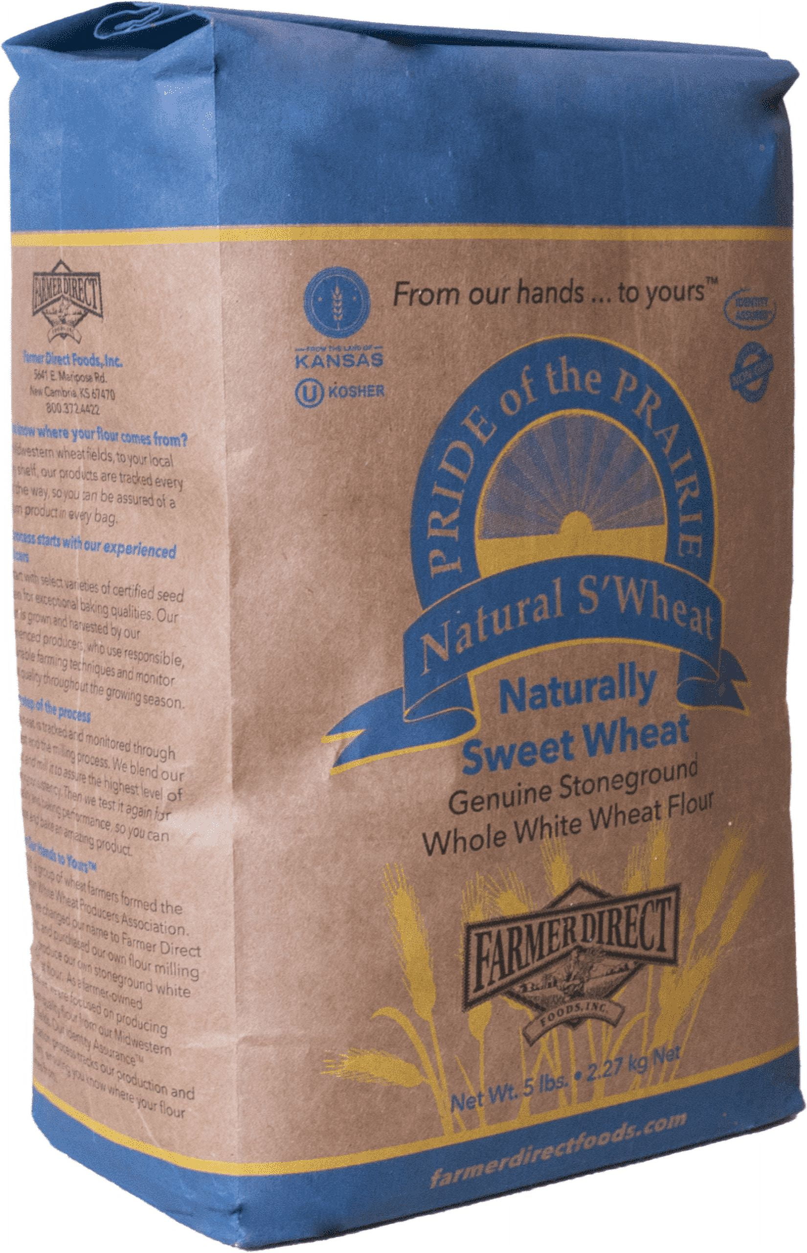 Farmer Direct Foods, Inc. 100% Whole Wheat Flour 5lb. - Walmart.com