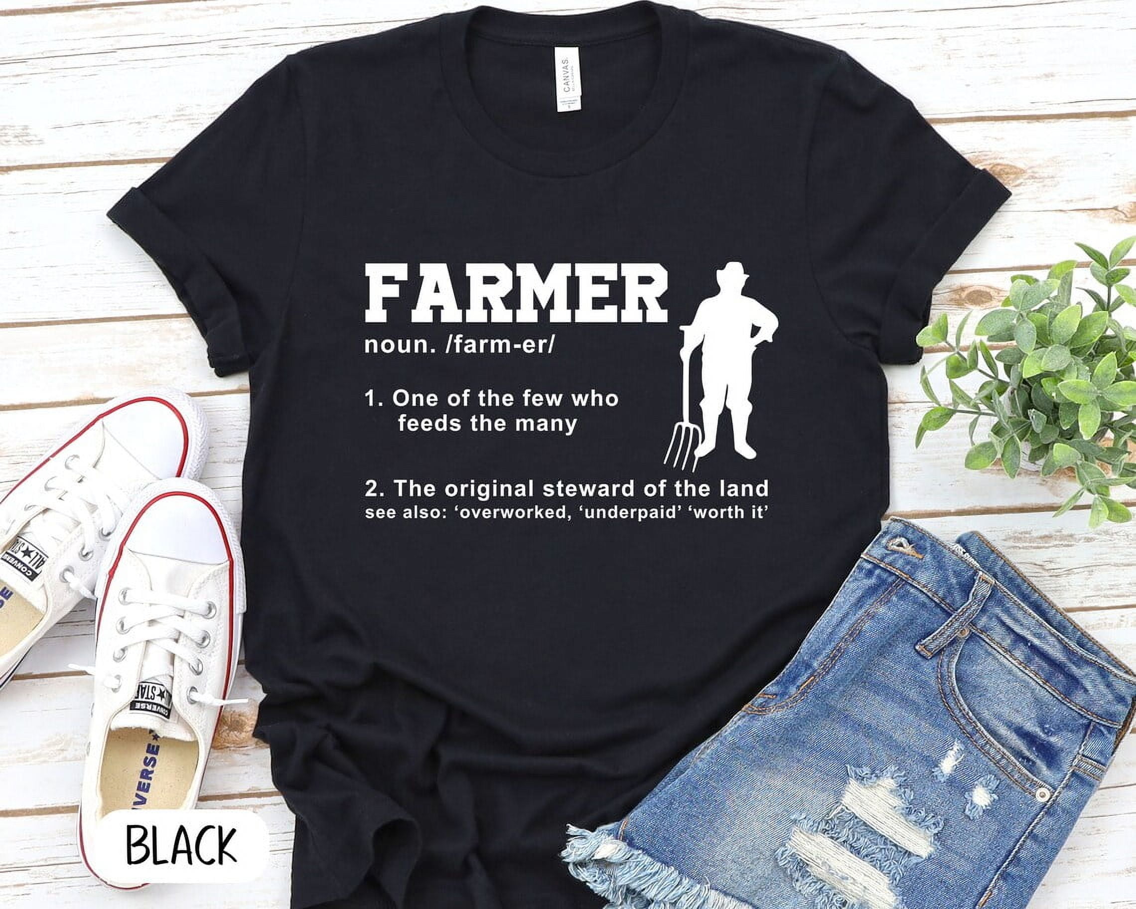 Farmer Gift, Farmer Shirt, Farmer Gifts For Farmers, Farmer Definition ...