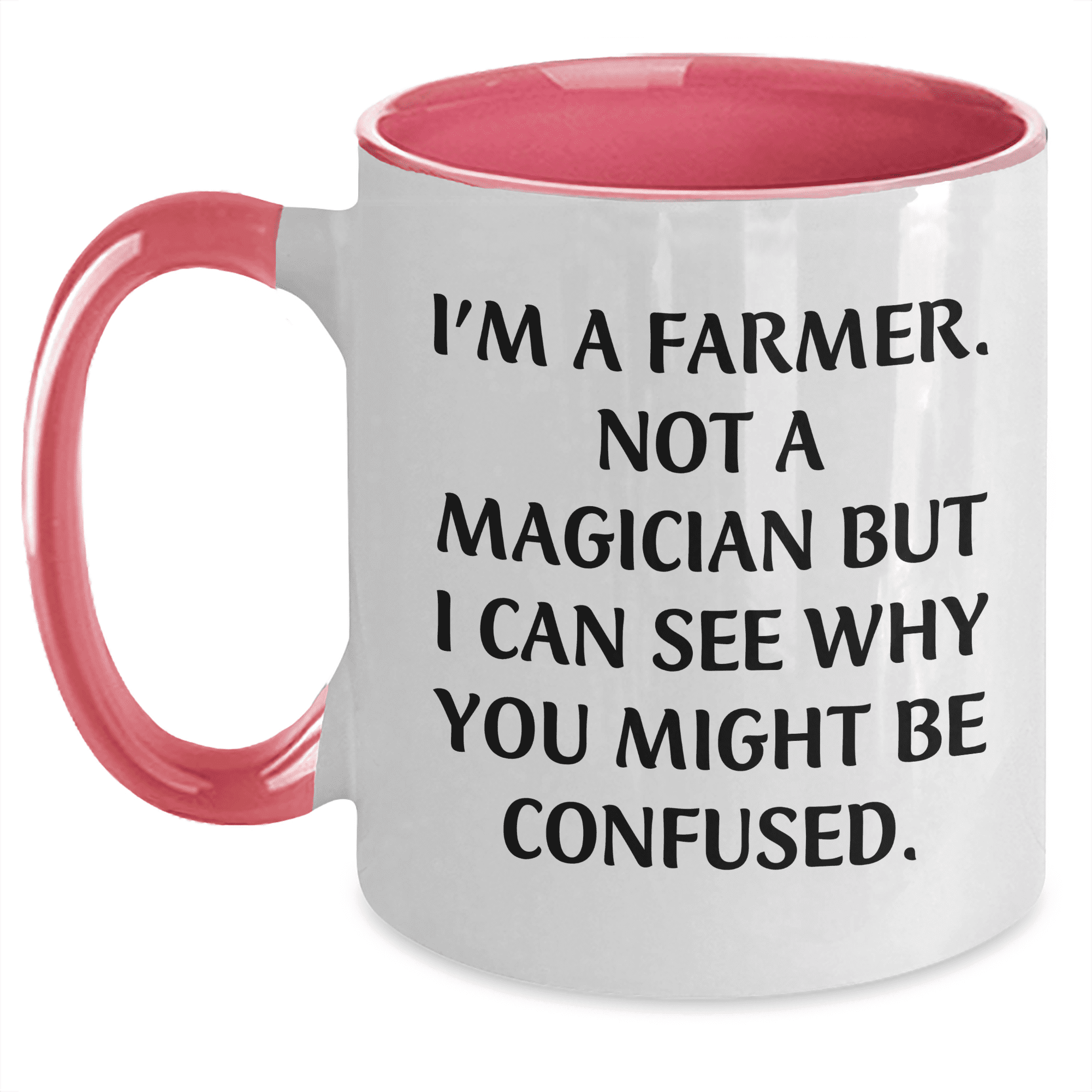 Farmer Humor Gifts for Men from Friends, Funny Two Tone Coffee Mug for ...
