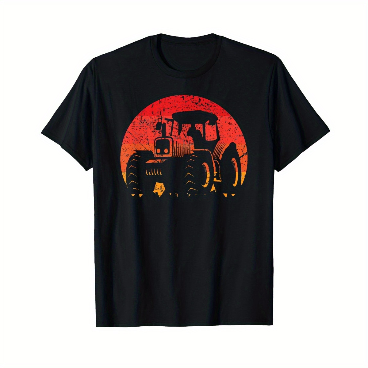 Farmer Tractor Retro Vintage T-Shirt - Walmart.com