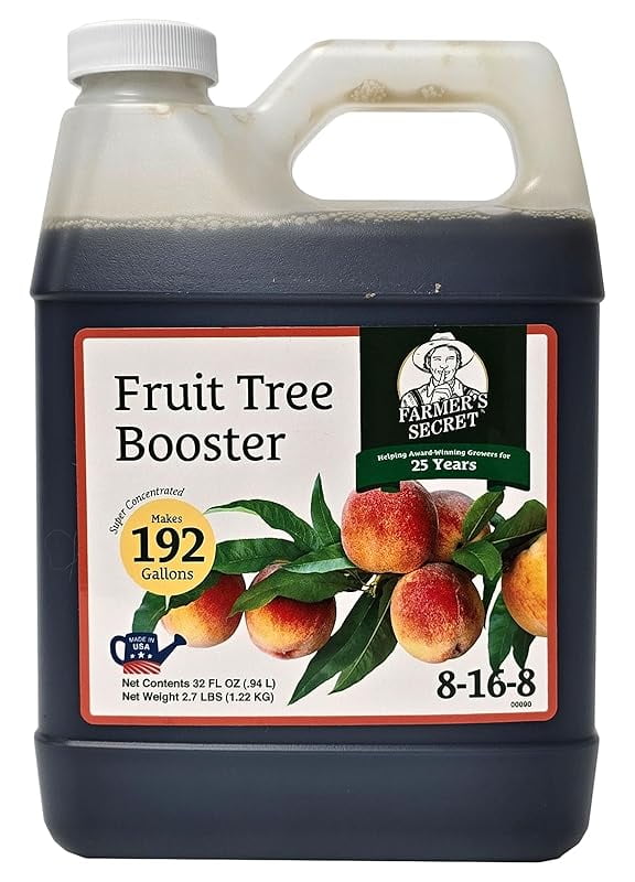 Farmer's Secret Fruit Tree Booster Fertilizer (32oz) - Super ...