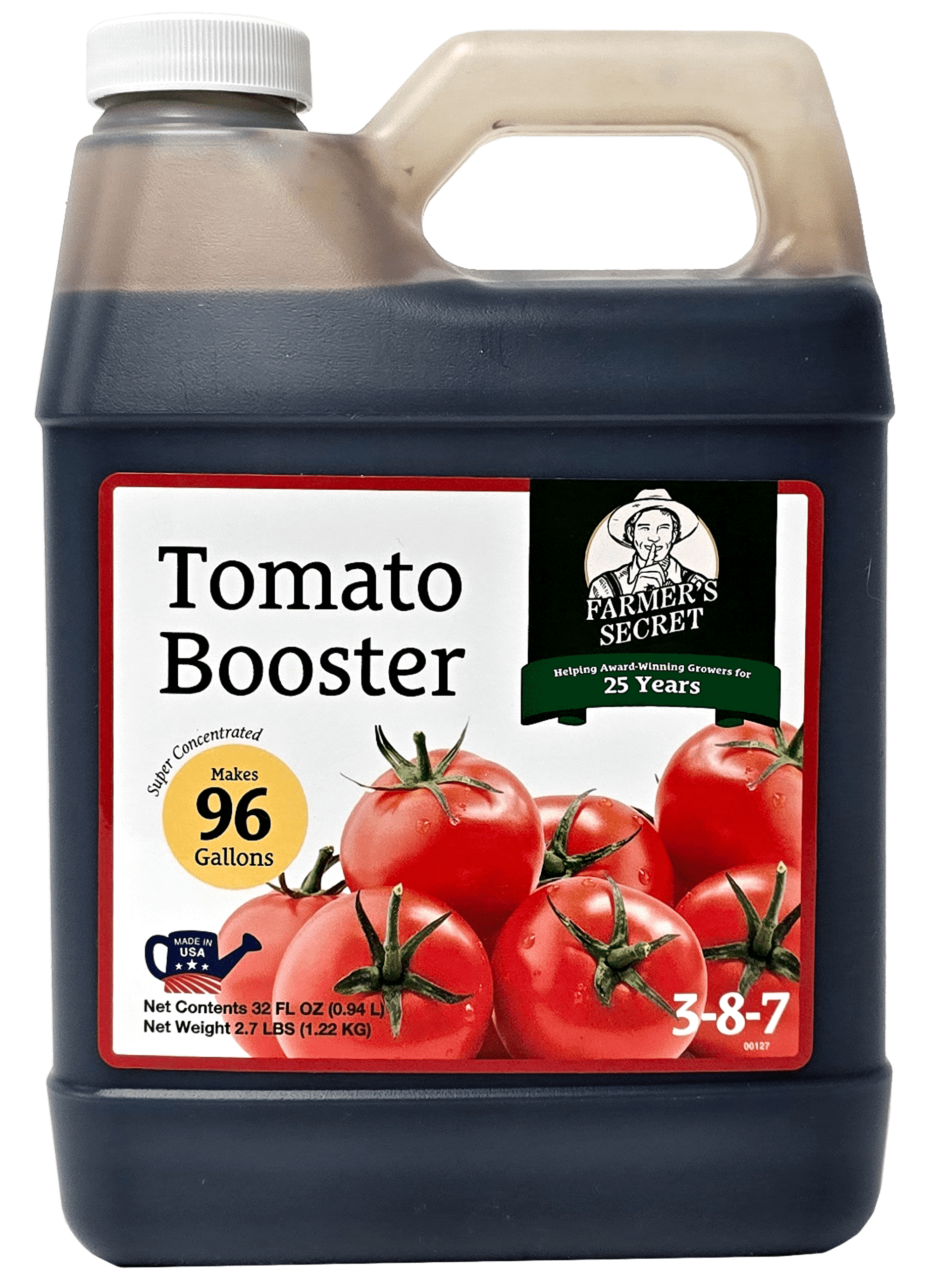 Farmer's Secret Tomato Booster Fertilizer, 32oz, Super Concentrated 3:8 ...